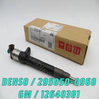 China DENSO Genuine diesel common rail fuel injector 295050-0960, 2950500960 for GM / CHEVR-- 12640381 for sale
