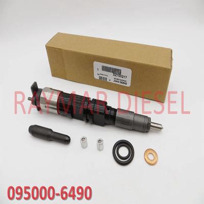 China Genuine Diesel Common Rail Fuel Injector 095000-6490 for John D 6068 & 4045 RE529118, RE546781, RE524382, SE501926 for sale