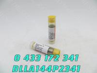 China Genuine Fuel Diesel fuel nozzle 0433172341, DLLA144P2341 for fuel injector 0445110519, 0445110740 for sale
