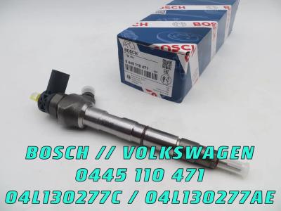 China Genuine brand new diesel fuel injector 0445110471// 0445110470// 04L130277AE//04L130277C, for sale