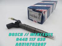 China Genuine brand new diesel fuel injector 0445117035//0445117034// A6510702987 for sale