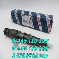 China Genuine Brand New Diesel Fuel Injector 0445120298 0445120299 A4700700087 for sale