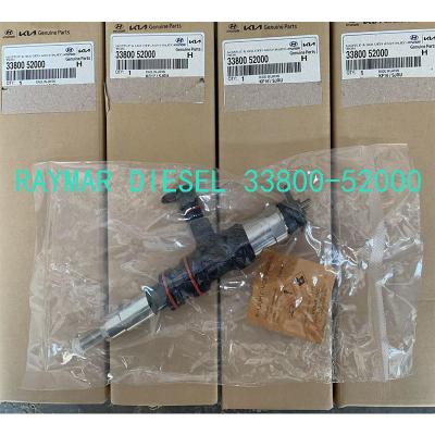 China Genuine Diesel Common Rail Fuel Injector   DENSO 095000-7140 for D4CB VGT Euro 6     HYUNDAI 33800-52000 for sale