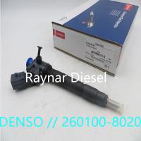 China Genuine Diesel Common rail fuel injector  DENSO 260100-8020 295700-0180 295700-0050 31405404 36010045 for sale