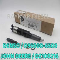 China Genuine New Diesel Common Rail Fuel Injector 095000-6500 DZ100216 RE529117 RE546782 RE529414 for sale