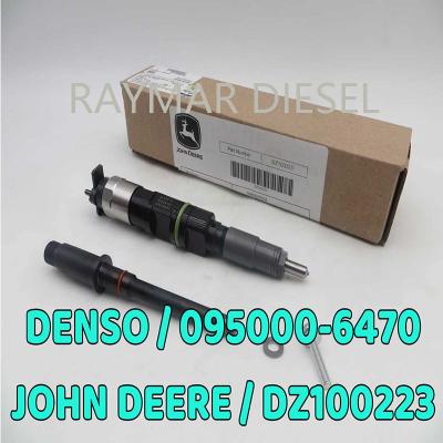 China Genuine New Diesel Common Rail Fuel Injector 095000-6470 DZ100223 RE529151 RE528408 RE546777 SE501948 for sale