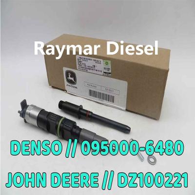China Genuine New Diesel Common Rail Fuel Injector 095000-6480 DZ100221 RE529149 RE529144 RE546776 RE528407 RE529152 RE531492 RE546753 for sale