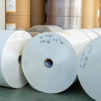 China Waterproof PE Coated Paper Roll with Customized Printing and 190-320 gsm for Disposable Food Containers for sale