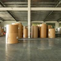 China Waterproof PE Coated Paper Roll with Customized Printing and 190-320 gsm for Paper Cup Base Paper for sale
