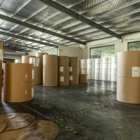China Waterproof Food Grade Kraft Cup Paper with 190-320gsm PE Coating for Beverage Packaging for sale