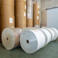 China Waterproof PE Coated Paper Roll with Customized Printing and 190-320 gsm for Paper Cup Base Paper for sale