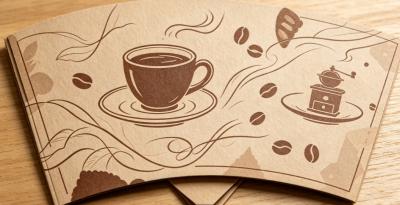 China PE-Coated and PLA-Coated Food-Grade Paper Cup Raw Material for Pre-Printed Disposable Cups for sale