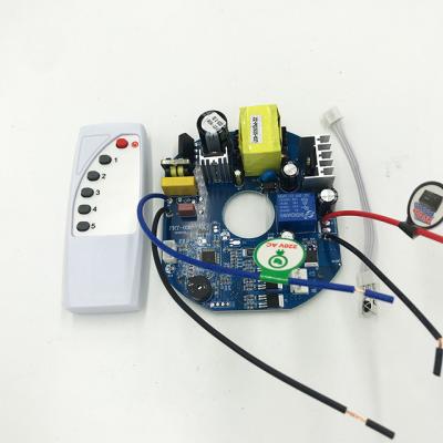 China 5 Speeds Brushless Motor Controller 70mm Infrayed Ceiling Fan Motor Controller for sale