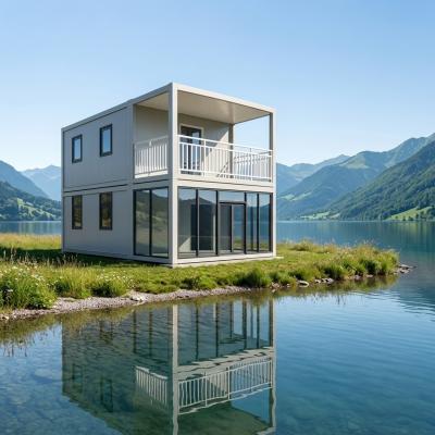 China New Technology 20ft Low Cost Fast Assemble Flat Pack Container House & Office Steel Sandwich Panel Contemporary Hotel Use for sale