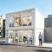 China 2026 Easy Installation Homestay Modern Flat Pack Container Home Cheap Modern Building Flat Pack Container House Made in China for sale