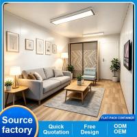 China 2026 Easy Installation Homestay Modern Flat Pack Container Home Cheap Modern Building Flat Pack Container House Made in China for sale