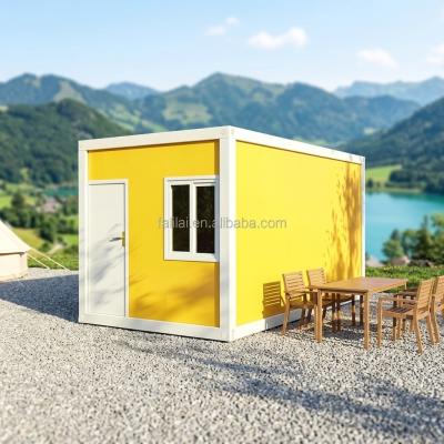 China Quick Assembly 20FT Ready-to-Live Flat Pack Container Modular Sandwich Panel Mobile Home Outdoor Eco-friendly School Supermarket for sale