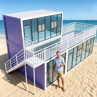 China China Factory Flat Pack Container House 20ft 40ft Modular Prefab Building Standard Thickness Steel Sandwich Panel Hotel Dorm for sale