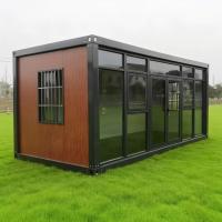 China 20ft 40ft Luxury Flat Pack Container House Modular Office Home Prefab Container Home Mobile Shop Tiny Homes Fire-resistant for sale