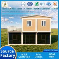 China Factory Direct Export Luxury Modern Prefab Flat Pack Container House Custom Size Color Layout Integrated Kitchen Hotel Outdoor for sale