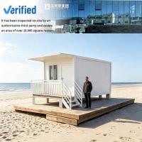 China 20ft Flat Pack Container House-Hotel & Living Room Use Steel Sandwich Panel Multi-function Wind/Earthquake Resistant Affordable for sale