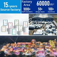 China 20 Foot Waterproof Sandwich Panel Bolt Assembly Flat Pack Container House Quick Install Prefab Modular School Hotel Office for sale