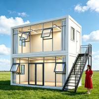 China Newly Designed Modern Factory Direct 20-foot Reusable Portable Flat Pack Steel Sandwich Panel Outdoor Container Homes Micro for sale