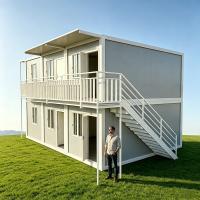 China Wholesale Detachable 20ft&40ft Flat Pack Container House Modern Steel Prefabricated Modular Quick Assembly  for Dorm Office for sale