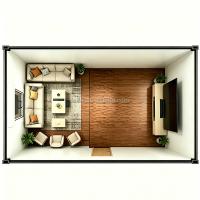 China 20ft 30ft Prefab Flat Pack Container Office Low Cost Fast Assemble Living House Eco-friendly Tiny Office House Temporary Houses for sale