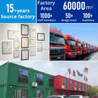 China 20&30FT Factory Direct Prefab Flat Pack House Galvanized Steel Quick Assemble Container House Mobile Home Temporary Office Cabin for sale