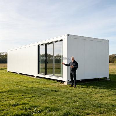 China Portable Container House Office Building  Modular Sandwich Panel Eco-Friendly Lightweight Fast Install Flat Pack Container House for sale