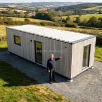 China 20FT 40FT Foldable Mobile House Detachable Flat Pack Container House Expandable Shipping Warehouse Kiosk Made of Steel for sale