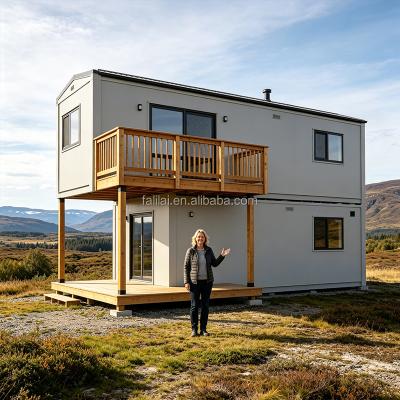 China China  Low Price Modern Luxury 10ft 20ft 40ft Flat Pack Container Module House Prefabricated Home Modular Prefab House for sale