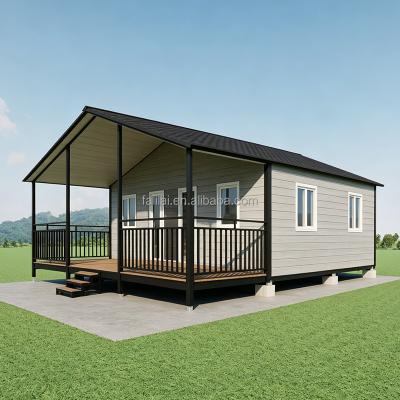China Modular Prefabricated Mobile Homes Office & Hotel One Bedroom Flat Pack Container House with Contemporary Design for sale