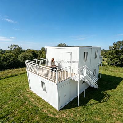 China Factory Wholesale 20ft Structure Tiny Home Garden Bedroom Beach Modular Prefabricated Houses Mobile Detachable Container House for sale