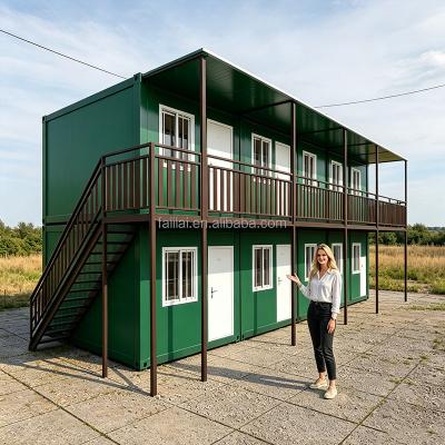 China Factory Prefabricated Portable Container Tiny House Heavy Duty Durable Weatherproof Compact  Detachable Container Home for sale