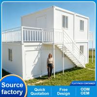China Ready to Ship Modern 20ft 40ft Detachable Flat Pack Prefab Tiny Home Luxury Modular Living Pod for Hotel Garden Office & Camping for sale