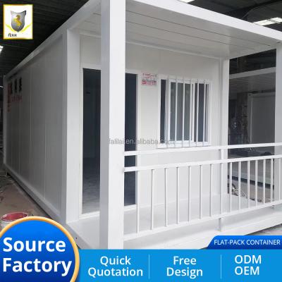 China China Large Factory Capacity Modern Prefab House 20ft 40ft Modular Container House Rural Tool Room for Workspace for sale