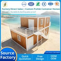 China China Large Factory Capacity Modern Prefab House 20ft 40ft Modular Container House Rural Tool Room for Workspace for sale