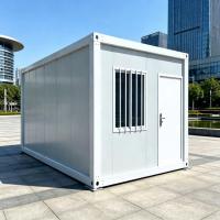 China Factory Direct Portable Prefabricated Container Houses Tiny Flat Pack Homes Steel Sandwich Panel Material for Apartments Hotels for sale