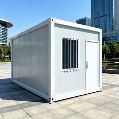 China Factory Direct Portable Prefabricated Container Houses Tiny Flat Pack Homes Steel Sandwich Panel Material for Apartments Hotels for sale