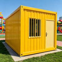 China Modern 20ft Container Houses Prefabricated Tiny Modular Homes for Apartments Hotels Durable Steel Sandwich Panel Manufacturer for sale