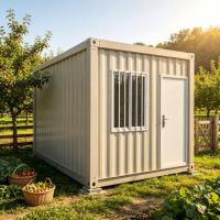 China Factory Sale Tiny House Mobile Home Flat Pack Container House for Hotels Apartments Made Steel Sandwich Panel for sale