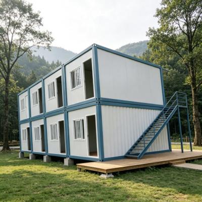 China Factory Sale Portable Mobile Home Tiny Houses Container Homes for Apartments Hotels Hospitals Made of Steel Sandwich Panel for sale