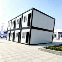 China High Quality Worker Hostel Detachable Flat Pack House Modern Prefab Homes Mobile 20ft 40ft Tiny House Prefab Container House for sale