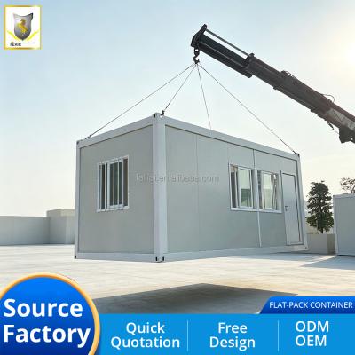 China Customization Modern Style Detachable Portable 20ft 40ft Luxury Living Home Modular Prefabricated Flat Pack Container Houses for sale