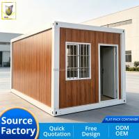 China Factory Prefab 20FT 40FT High-quality Low-priced Eco-friendly Detachable Easy-to-assemble Modular Container House Office/Hotel for sale