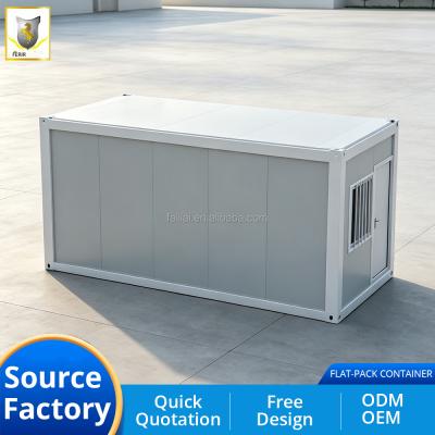 China 20ft Luxury Mobile Modular Container House Tiny Home Prefabricated Living Prefab Container House for sale