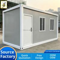 China China Factory Wholesale Portable Modular House Sandwich Panels Standard Construction Home Container House for sale