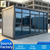 China China Factory Prefab 20ft 40ft Detachable House Prefab Tiny House Luxury Modular Prefab Container House for sale